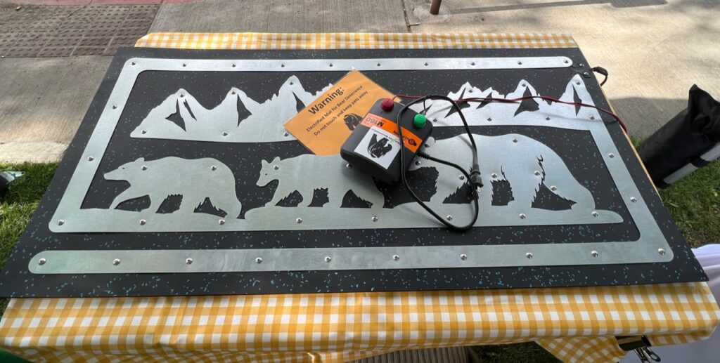Electrified Bear-Deterrent Mat – Roaring Fork Valley Bear Coalition